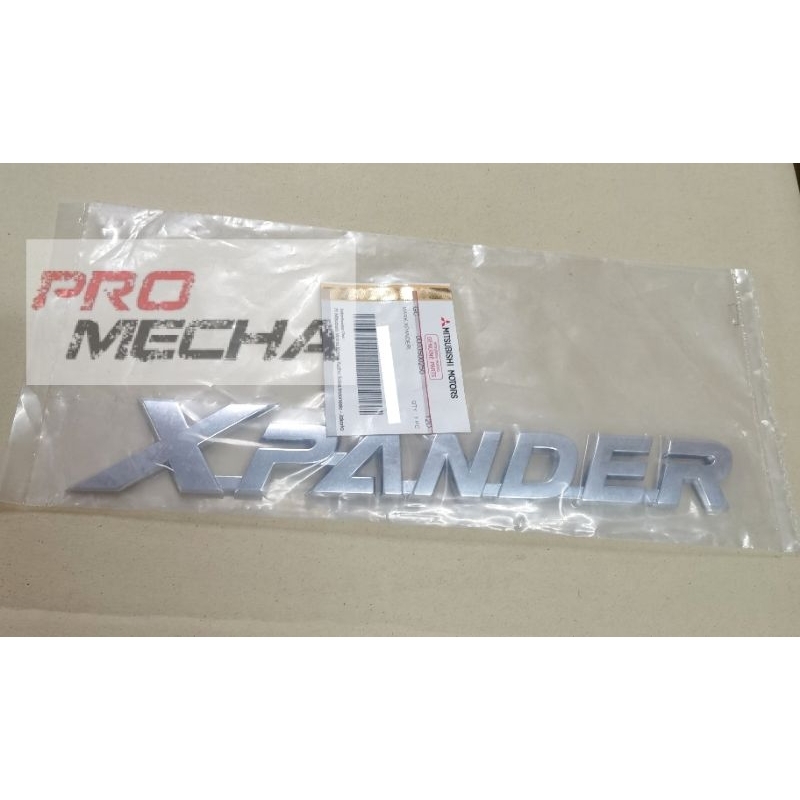 ORIGINAL MITSUBISHI X-PANDER REAR EMBLEM " X-PANDER " LOGO MARK ...