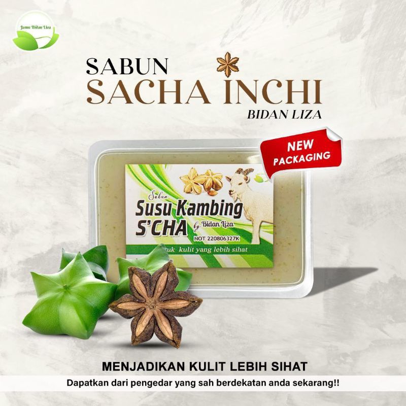 SABUN SACHA INCHI + SUSU KAMBING / HILANG JERAGAT / HILANG PARUT / ANTI ...