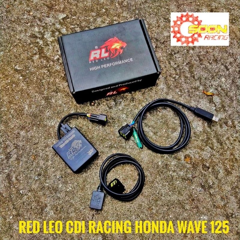 RED LEO W125 CDI RACING ESR HONDA W125 WAVE 125 | Shopee Malaysia