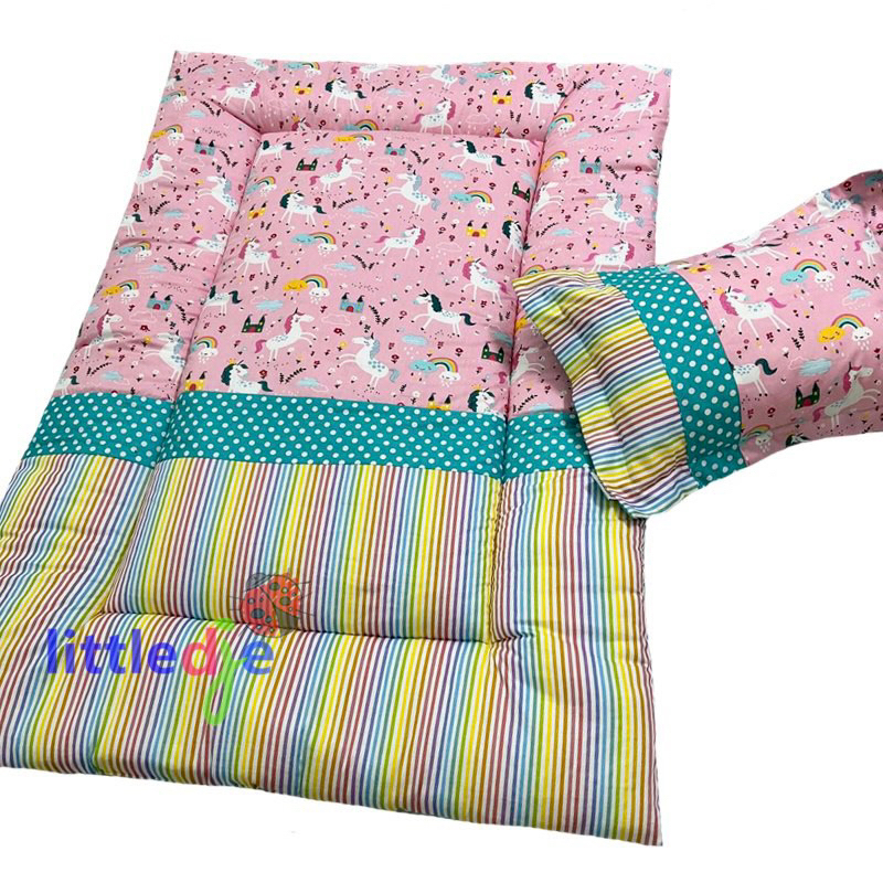 [READY STOCK 5+ YRS] 100% Cotton Set Comforter /toto taska / alas tidur ...