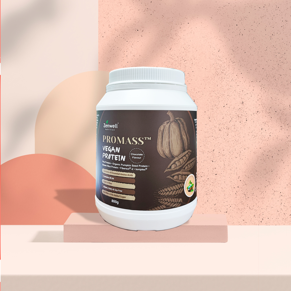 (NEW PRODUCT) Zenwell nutrition Promass Vegan Protein (Chocolate flavor ...