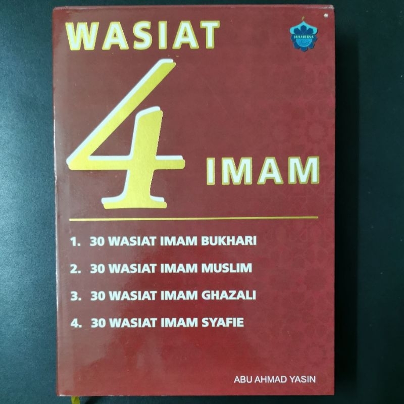 Buku Wasiat 4 Imam [Abu Ahmad Yasin] | Shopee Malaysia