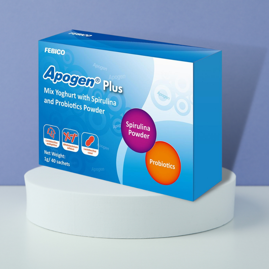 *NEW STOCK* APOGEN PLUS 1g/ 40 sachets yoghurt flavour Formulated with ...
