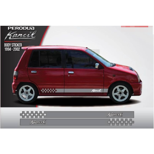 PERODUA KANCIL CAR BODY STICKER SET KANCIL | Shopee Malaysia