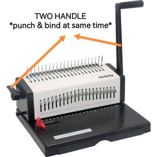 BM-2088 Comb Binding Machine | Heavy Duty Binding Machine *Two Handle ...