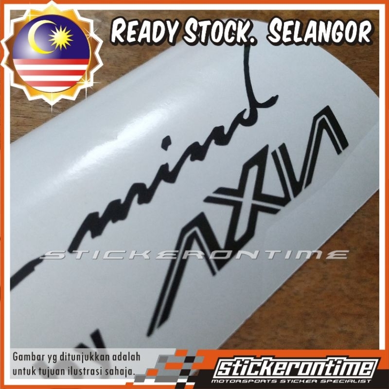 Car Sticker Perodua Axia 2023 DCVT | Shopee Malaysia