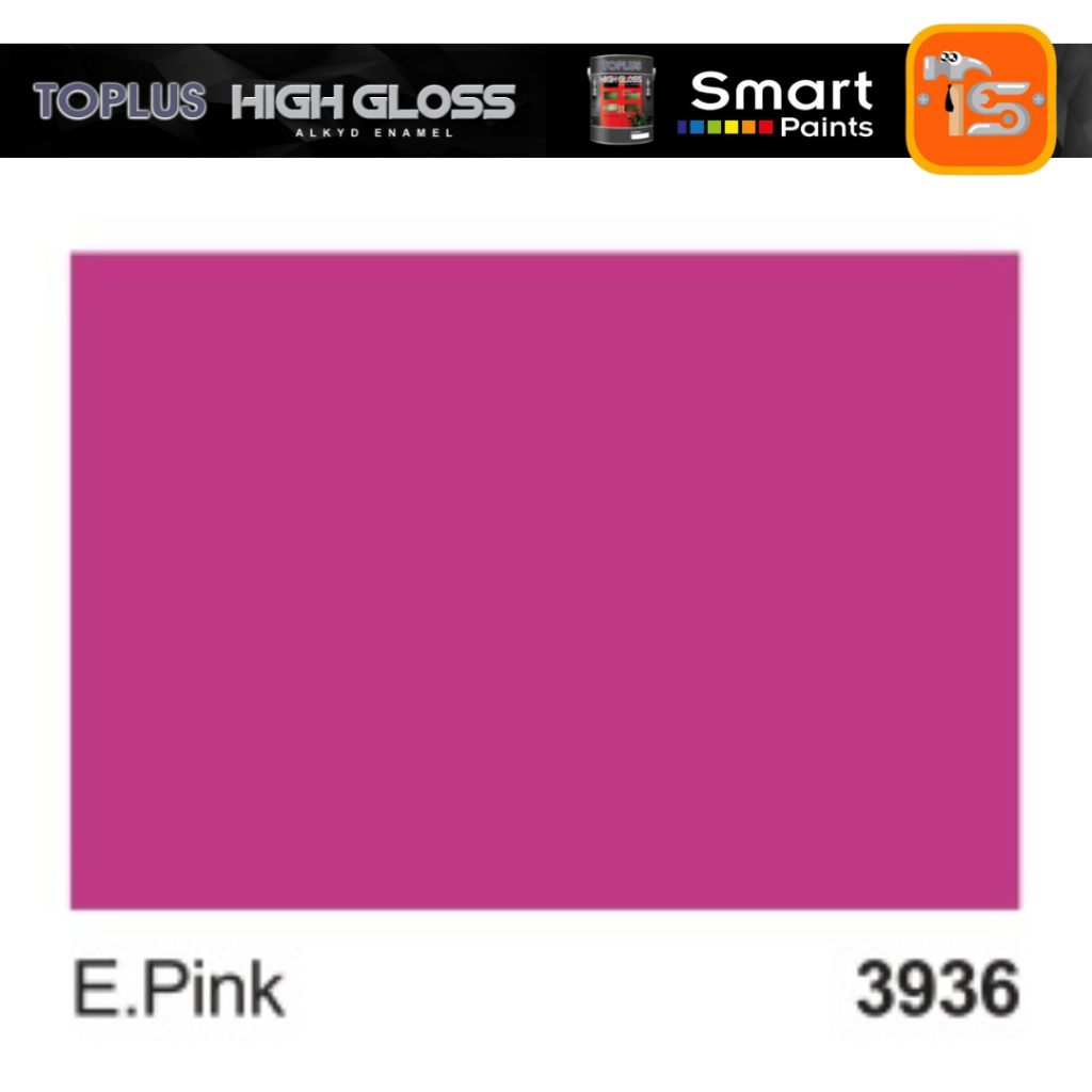 TOPLUS HIGH GLOSS (FOR METAL & WOOD) / CAT MINYAK (UNTUK BESI & KAYU ...