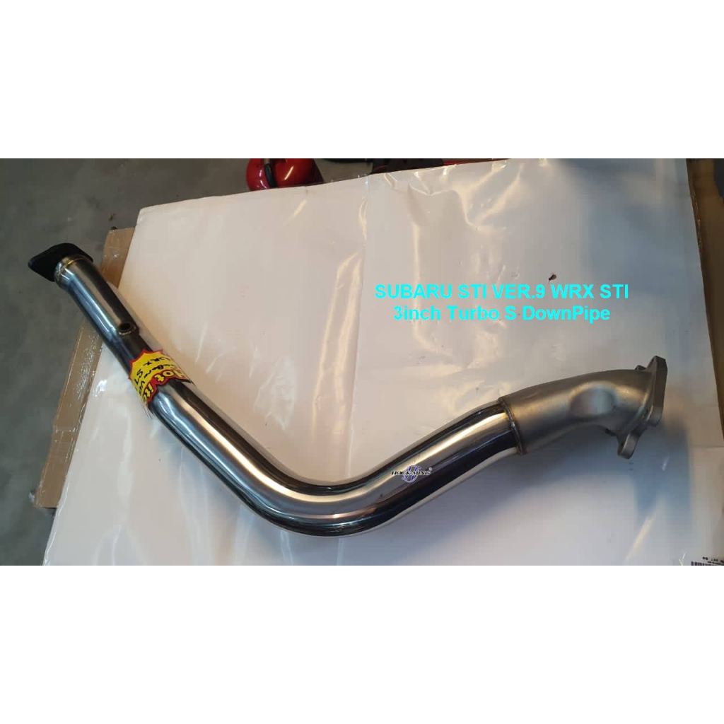 SUBARU STI VER.9 WRX STI 3inch Turbo S DownPipe / Down Pipe | Shopee ...