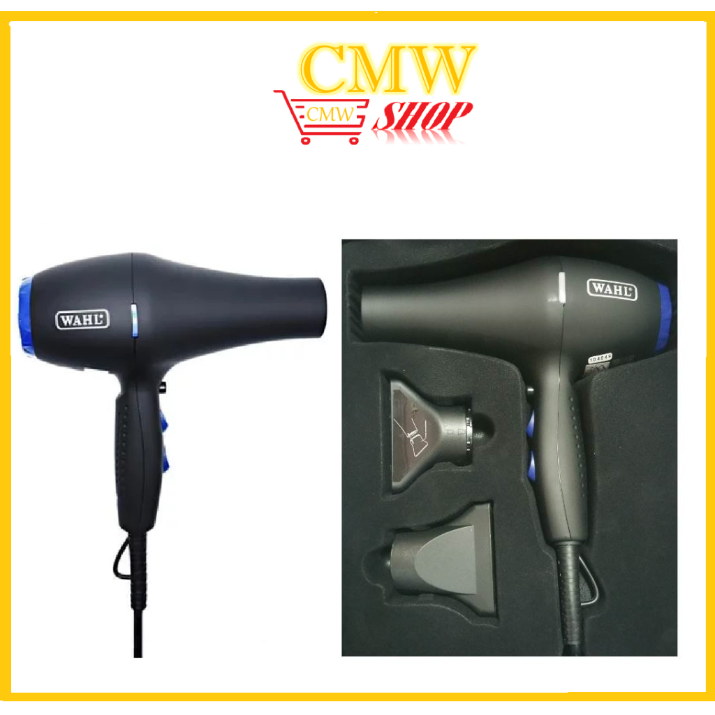 Wahl Professional Hair Dryer 2200W (Powerful, Noiseless, Dual-speed & Dual-heat Setting ...