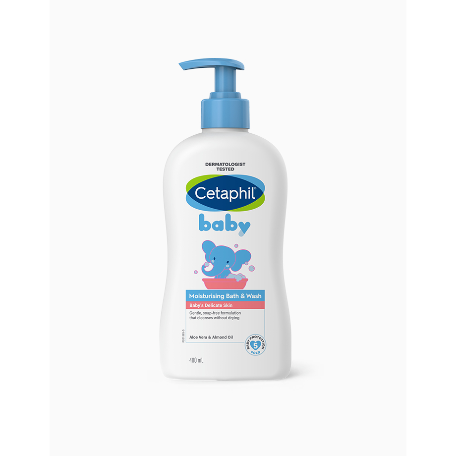 Cetaphil Baby Moisturising Bath & Wash 230ML / 400ML | Shopee Malaysia
