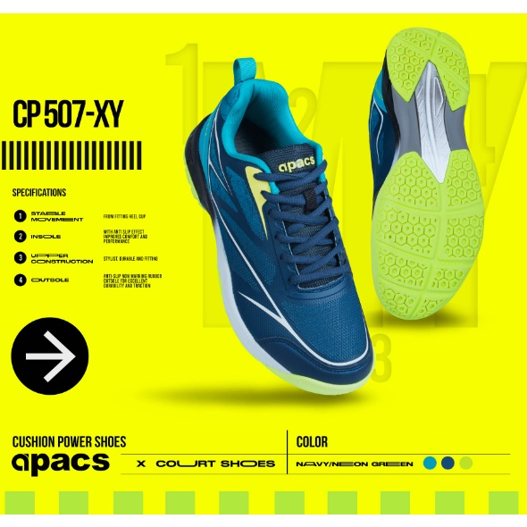 ***New Arrival*** APACS Badminton Shoes PRO 728 100% Original Apacs 251 ...