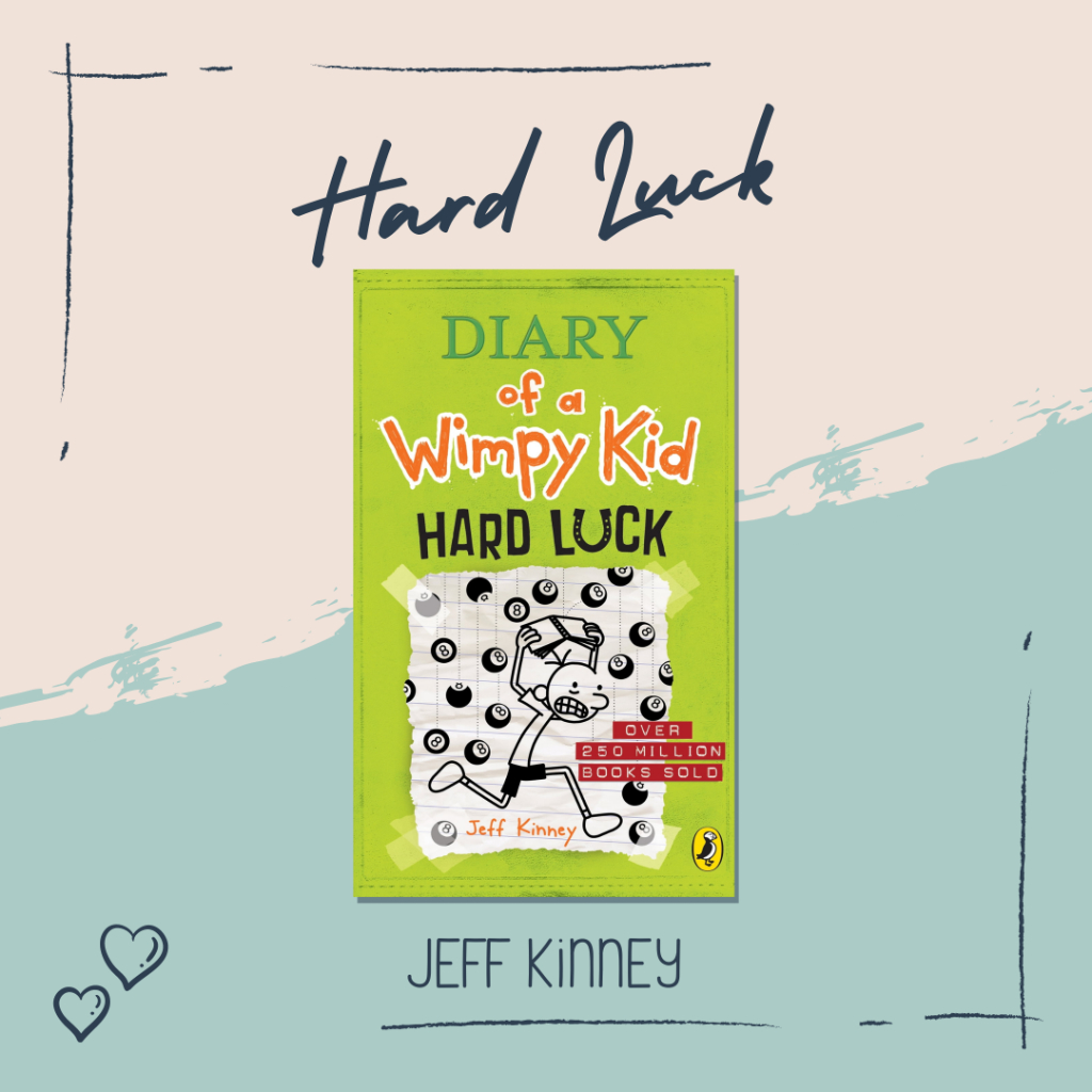Preloved Novel Diary Of A Wimpy Kid : Hard Luck by Jeff Kinney | Shopee ...