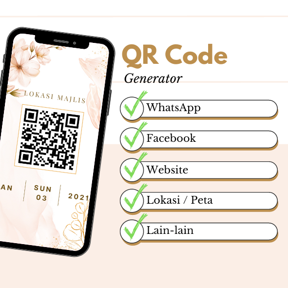 QR Code Generator / Kod QR / Kod QR Lokasi / QR Kod | Shopee Malaysia
