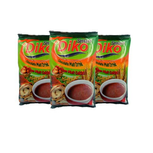 Smart Diko Hot Chocolate Malt Drink Powder 1kg (3 Combo Pack) | Shopee ...