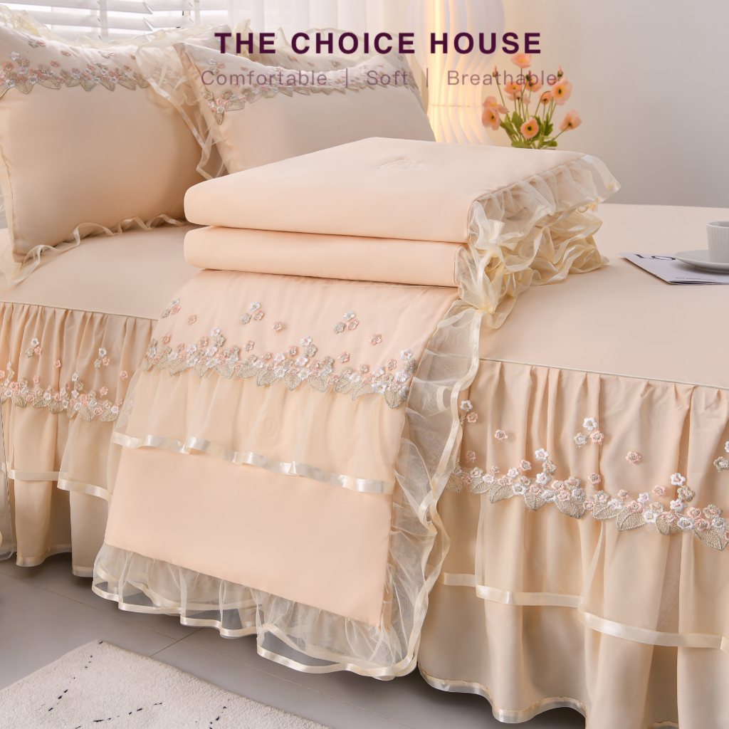 🔥🔥 Readystock 🔥🔥Set 4IN1 Cadar Pengantin Beropol Set Sekali Comfoter ...