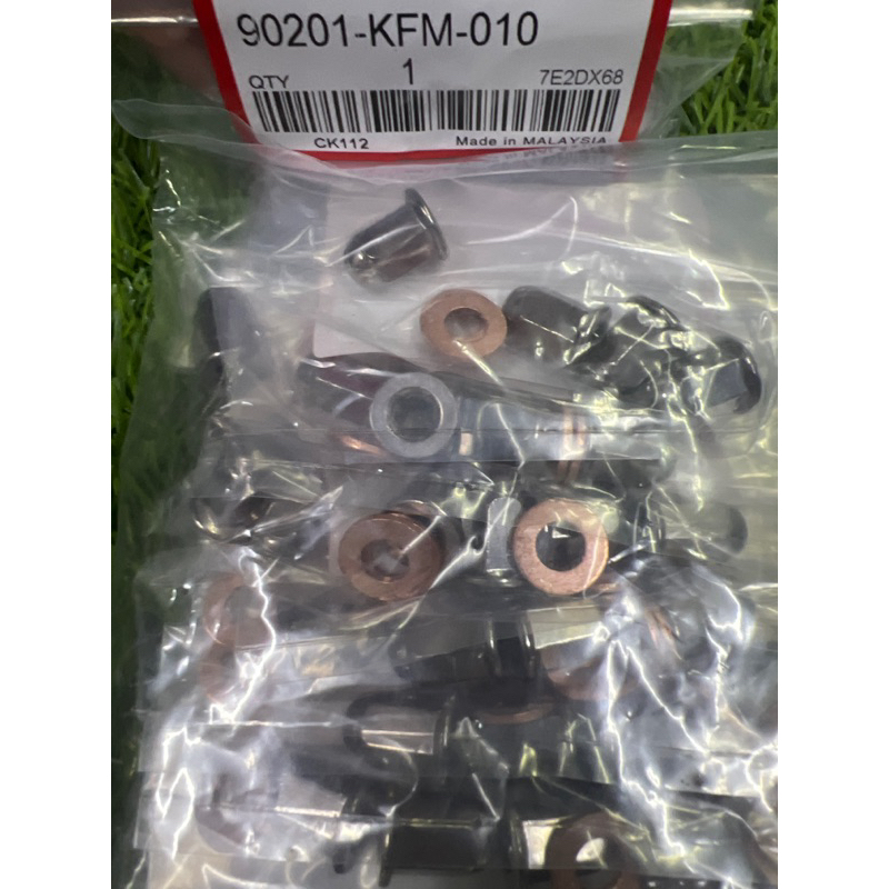 Honda Ex5 Ex5 Dream Ex5Class Nut Head Original +Washer Copper Set Long ...