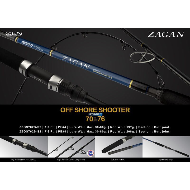 ZEN ZAGAN OFF SHORE OFFSHORE SHOOTER STAGE II / KINRYU KEWL / EX-RULER ...