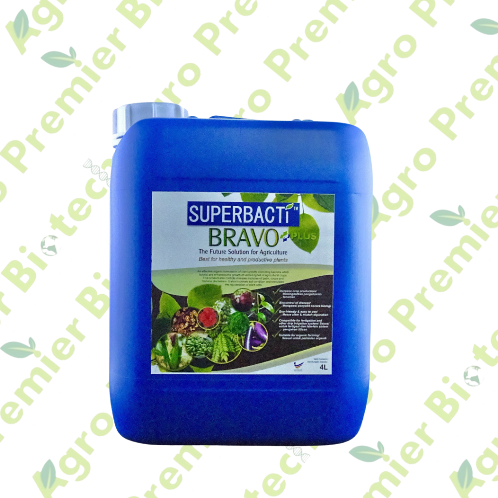 SUPERBACTi BRAVO +PLUS [4 LITRE] | Shopee Malaysia