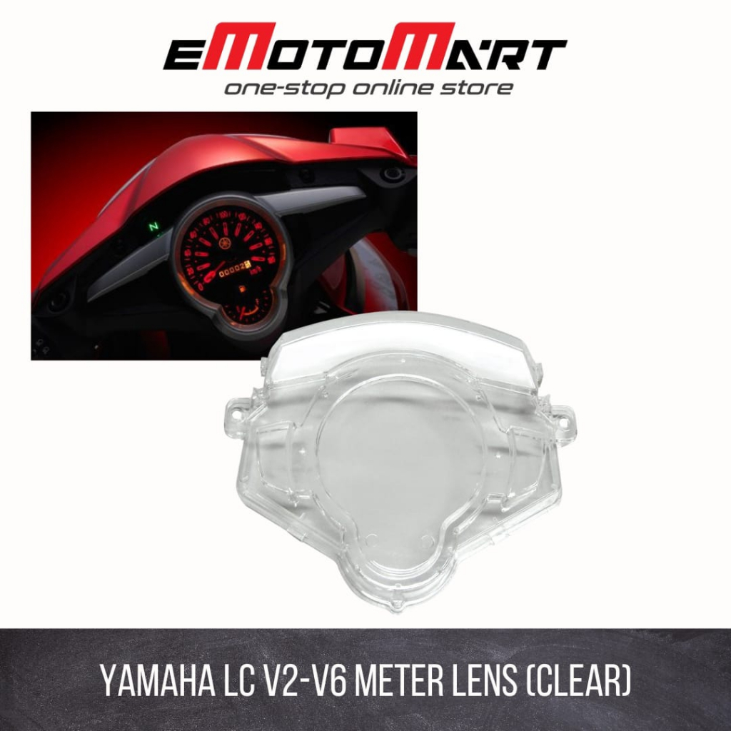 YAMAHA LC V2 LC NEW LC135 V2 METER COVER METER LENS TINTED/CLEAR ...