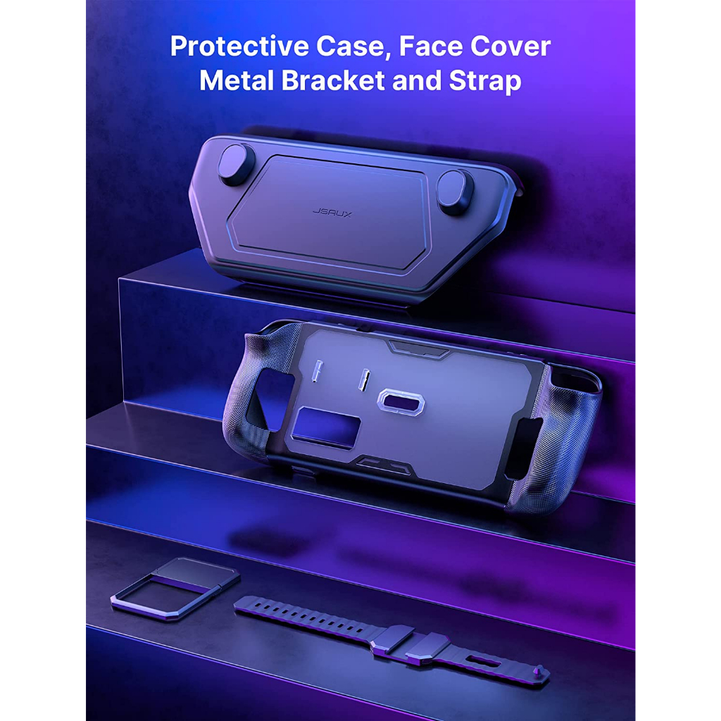 (READY STOCK) JSAUX Official ModCase for Steam Deck & OLED - Detachable ...