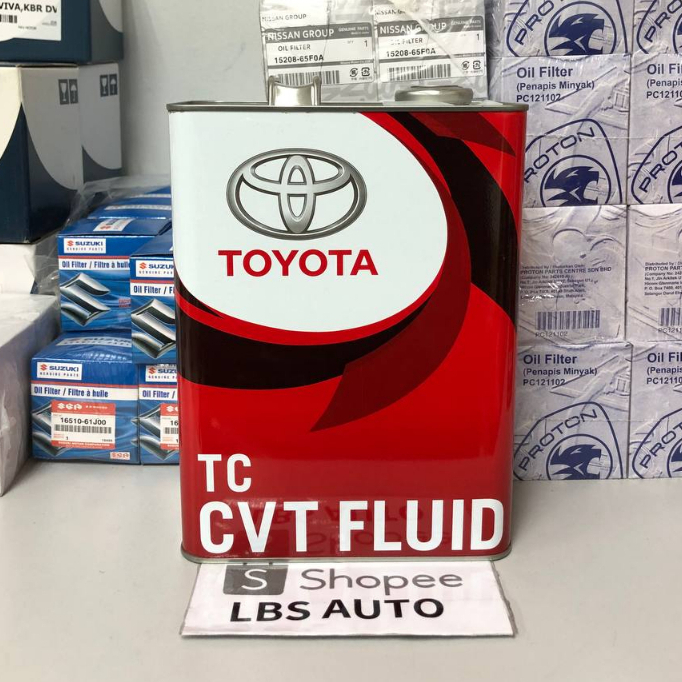Toyota Minyak GearBox Oil TC CVT 4Liter Automatic Transmission Fluid ...
