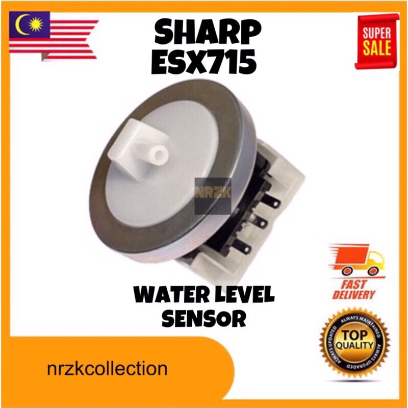 SHARP ESX715 WASHING MACHINE WATER LEVEL SENSOR / SENSOR MESIN BASUH ...