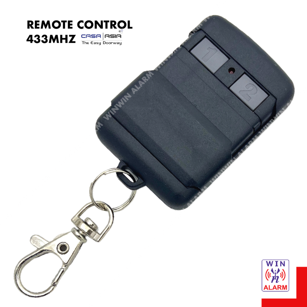 CASA ASIA AUTOGATE REMOTE CONTROL 2CH 433MHz ( RECEIVER / REMOTE ...