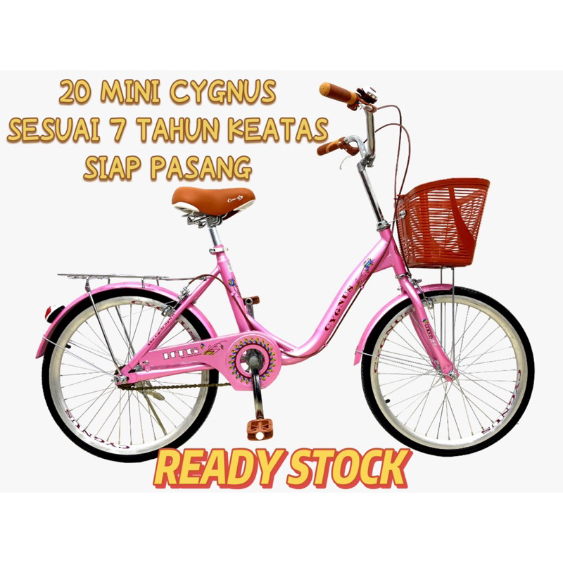 【SIAP PASANG】Basikal 20"Mini bike Lady bike basikal budak perempuan ...