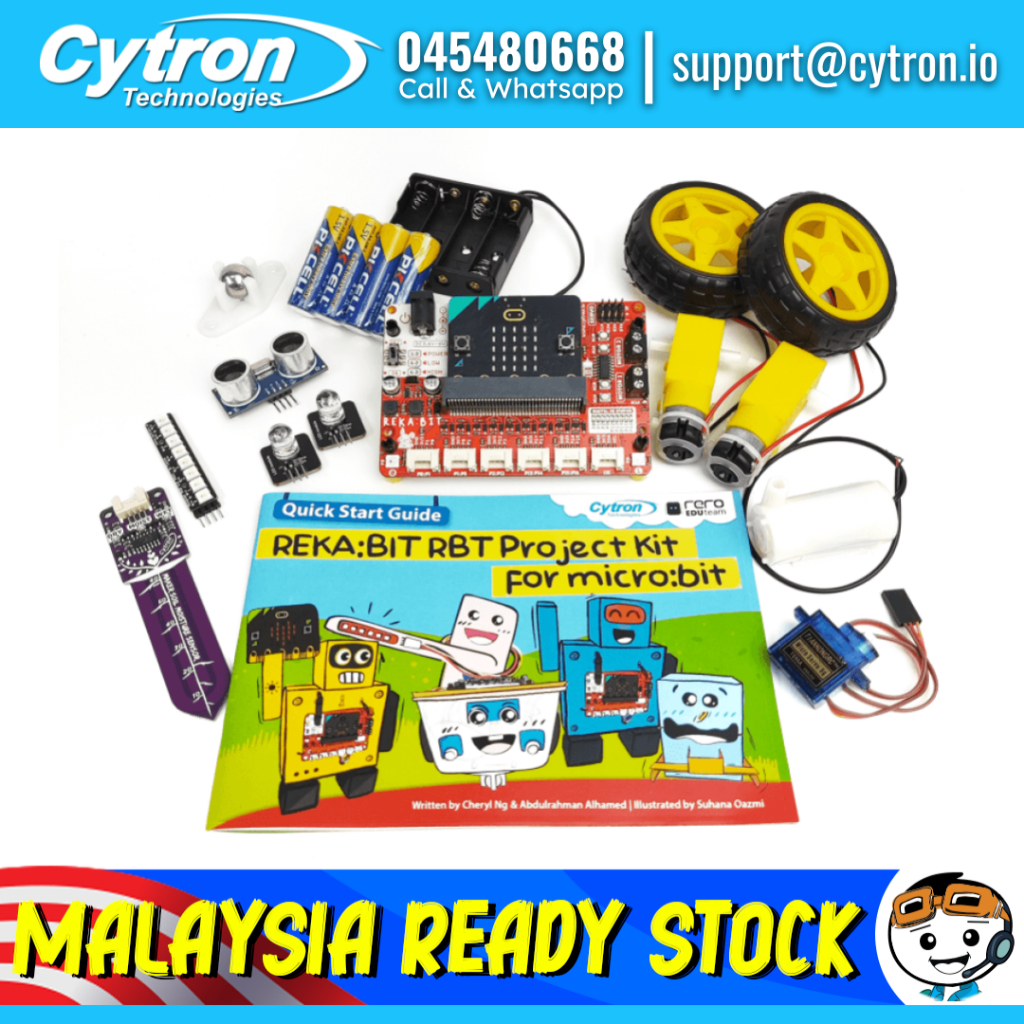 5-in-1 RBT Project Kit based on micro:bit REKA:BIT Reka Bentuk ...