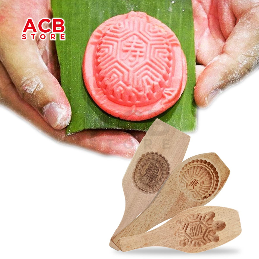 [READY STOCK] Traditional Ang Ku Kuih Mould | Wooden Ang Ku Kuih Mould ...