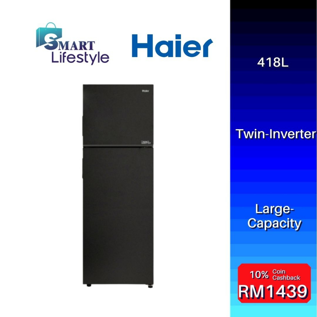 [FREE SHIPPING ] Haier 2-Door Refrigerator (418L) HRF-418IHM | Shopee Malaysia