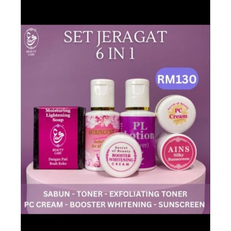 SET JERAGAT (COMBO WHITENING) | Shopee Malaysia
