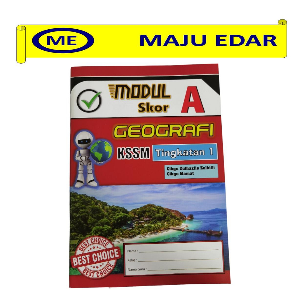 2023 MODUL SKOR A GEOGRAFI TINGKATAN 1/2/3 (CIKGU ZULHAZLIA ZULKIFLI ...