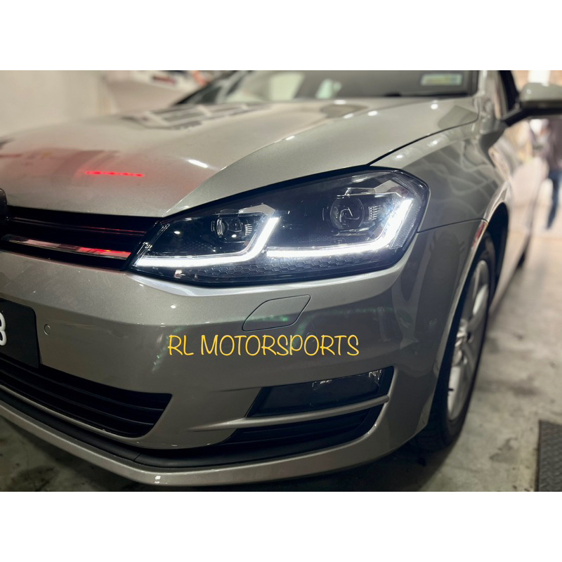 Volkswagen Golf mk7 mk7.5 LED projector headlamp headlight head lamp ...
