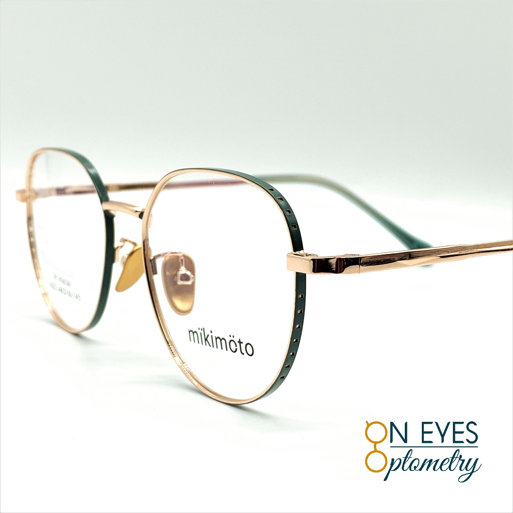 MIKIMOTO EYEGLASSES TITANIUM FRAME 6022 | Shopee Malaysia
