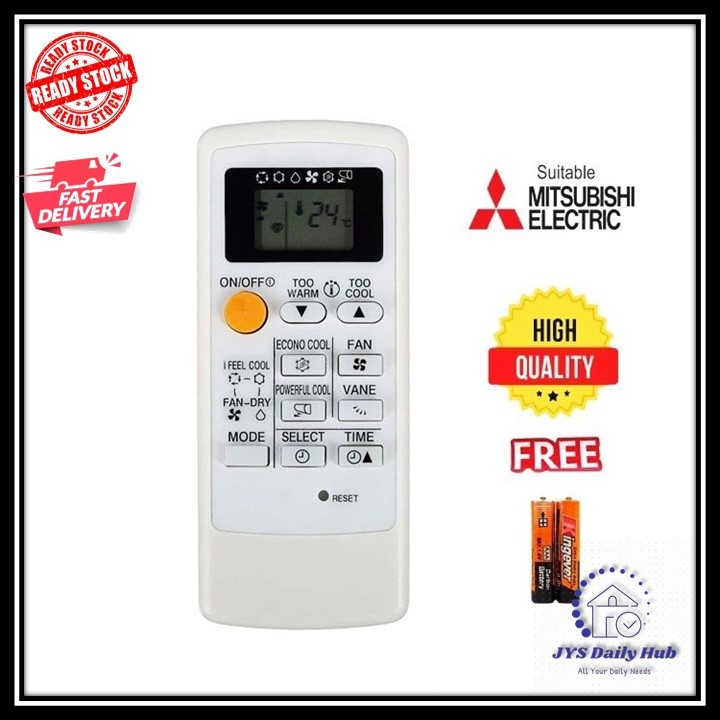 Mitsubishi Aircond Remote Control | Universal Air Conditioner Remote ...