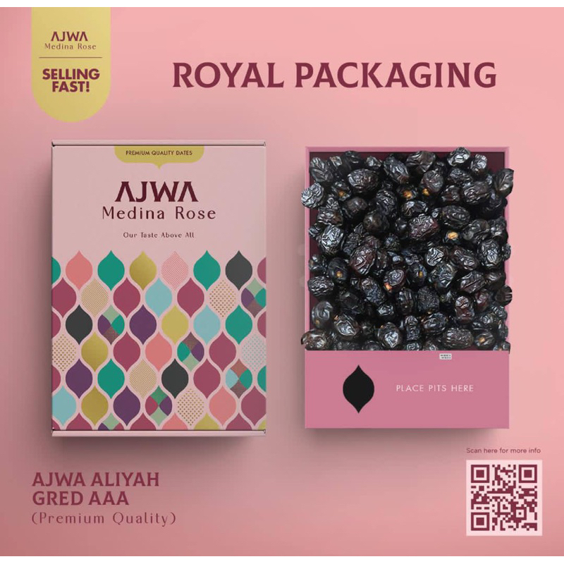 (FAST SHIPPING) KURMA AJWA AALIYAH GRED AAA 500g | Shopee Malaysia