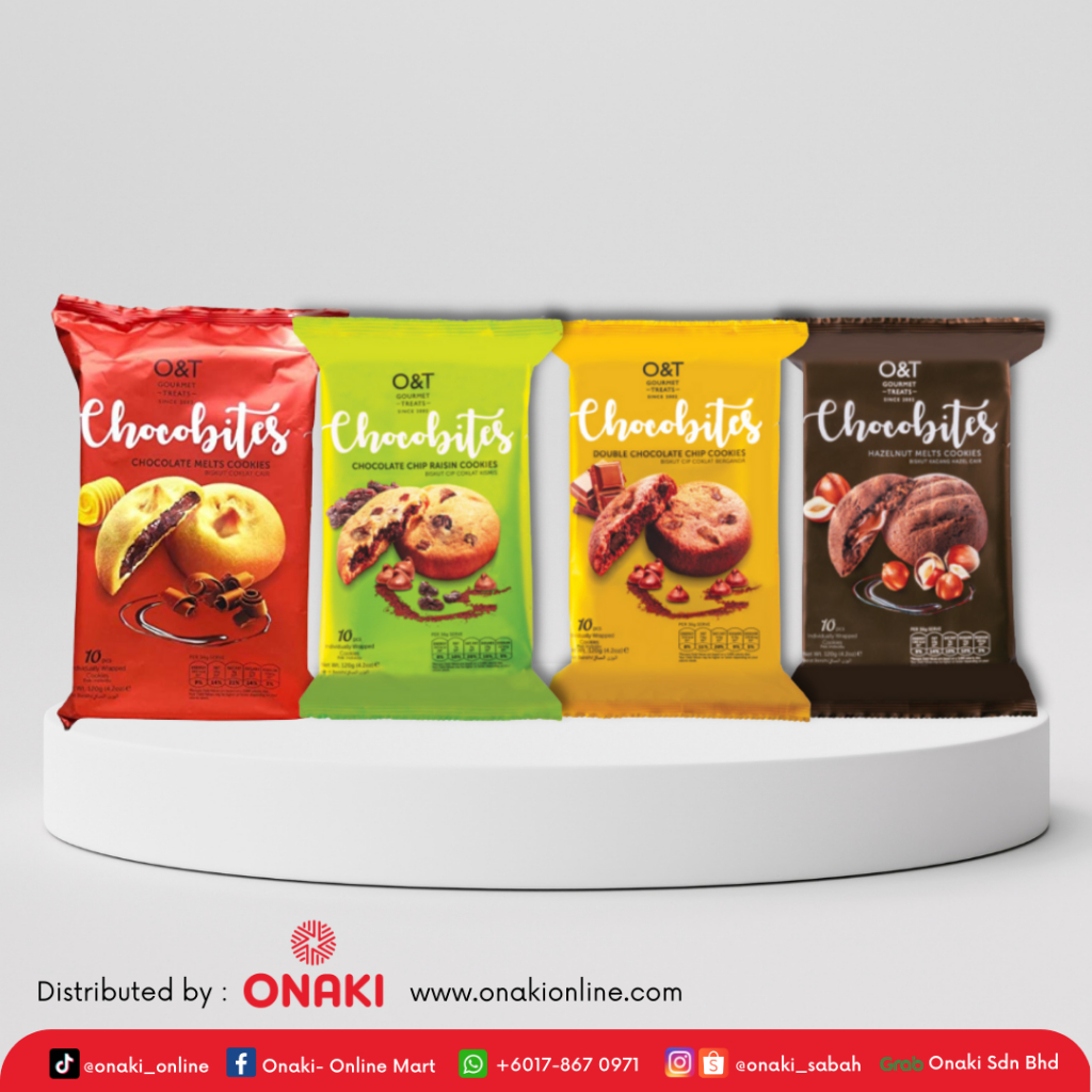 O&T Gourmet Treat Chocobites Cookies (120g) | Shopee Malaysia
