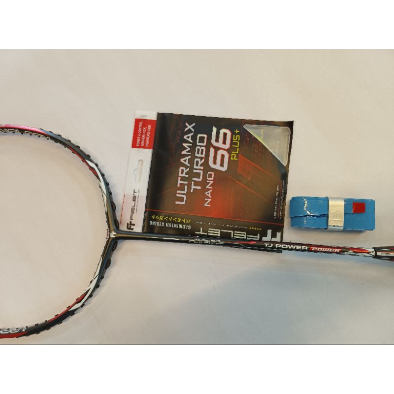 Felet TJ power power racket+string+grip | Shopee Malaysia