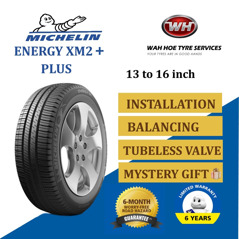 MICHELIN XM2+ PLUS 14 15 16 INCH IRIZ ALZA MYVI BEZZA VIOS CITY SAGA ...