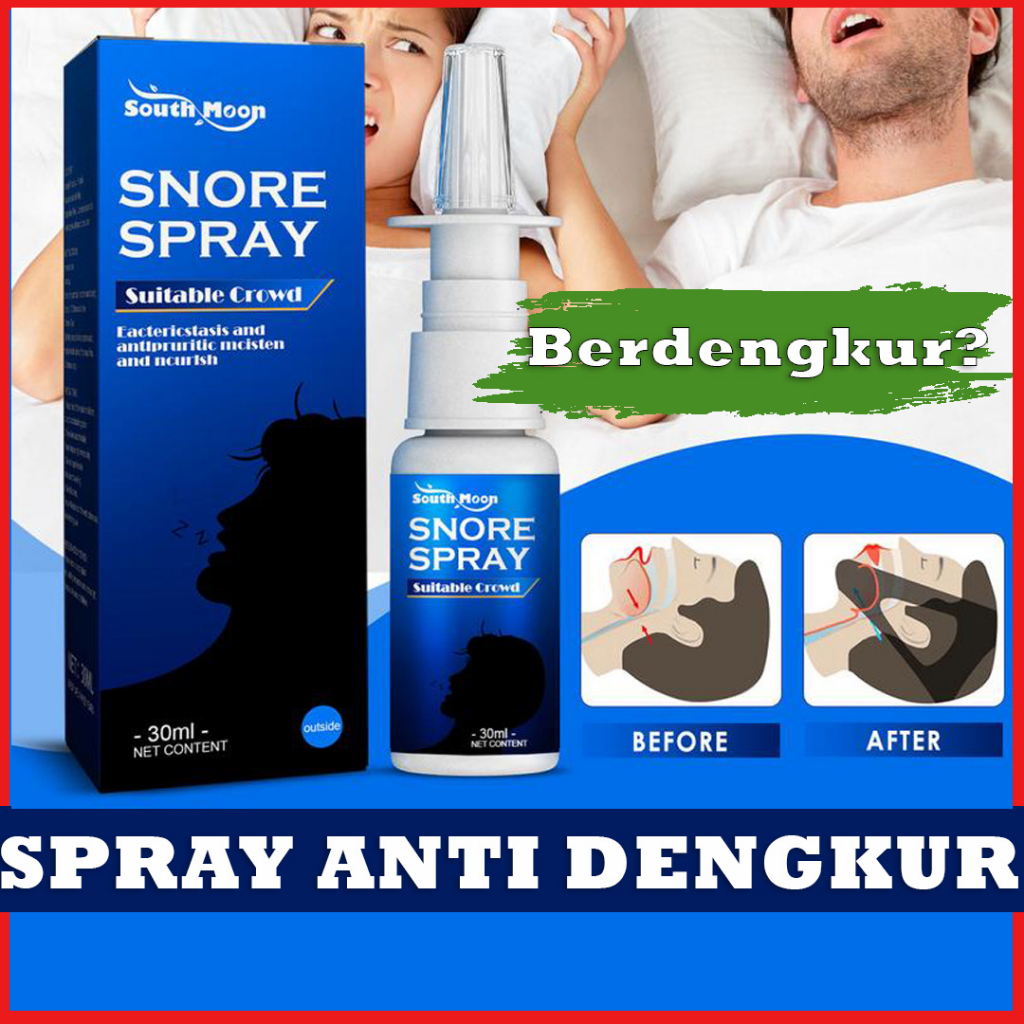 Nasal Spray Sinus Anti Snoring Hidung Tersumbat Snooring Ubat Dengkur ...
