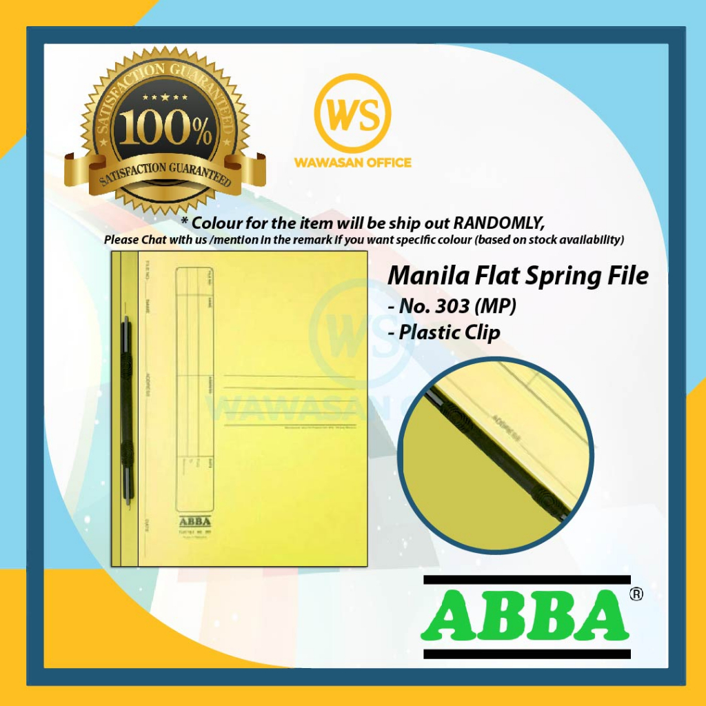 Spring File / Paper File / Flat File / Manila File / ABBA File / Lion ...