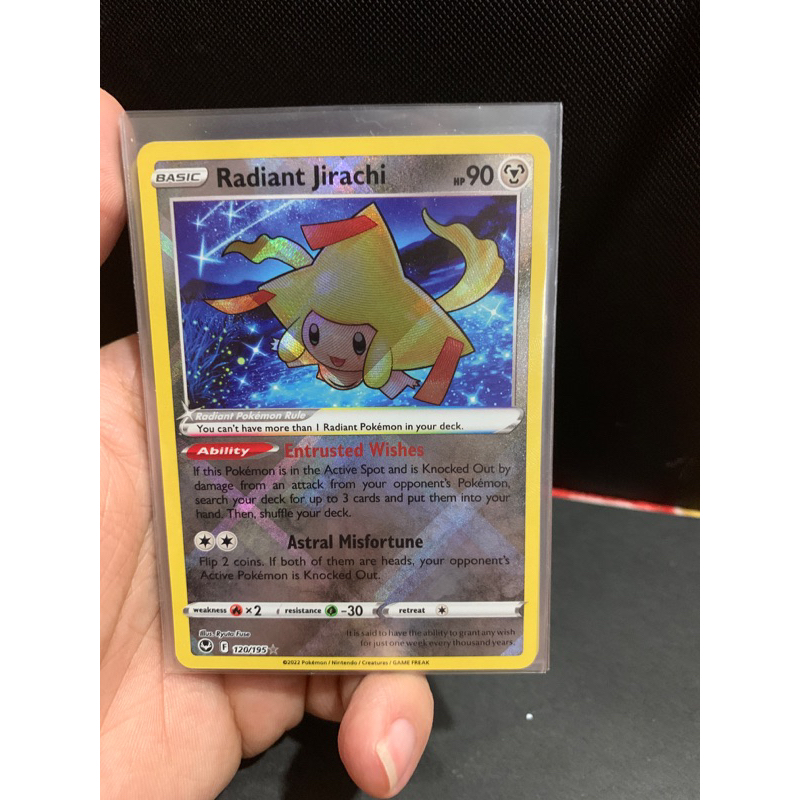 Pokemon Tcg - Radiant Jirachi | Shopee Malaysia