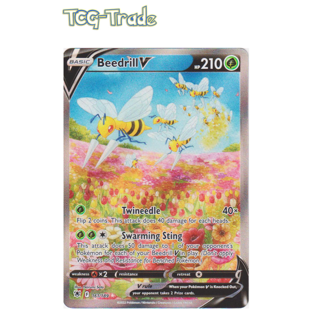 [Pokemon TCG Singles] SS10 Astral Radiance - 161/189 Beedrill V ...