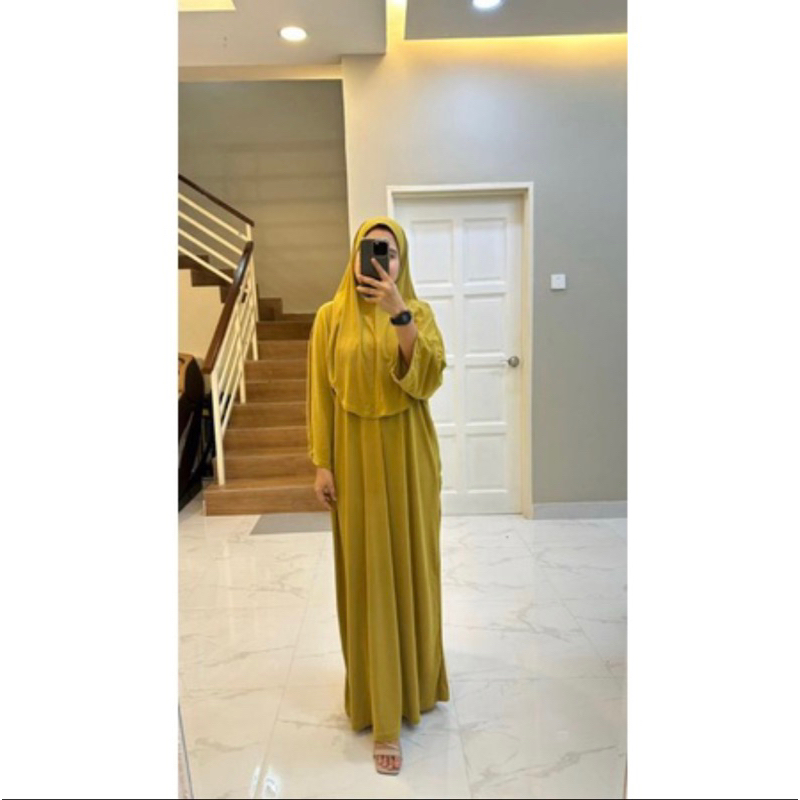 SET SOLEHAH BY DE IMPIANA /New Colour/JUBAH VIRAL 2023) | Shopee Malaysia