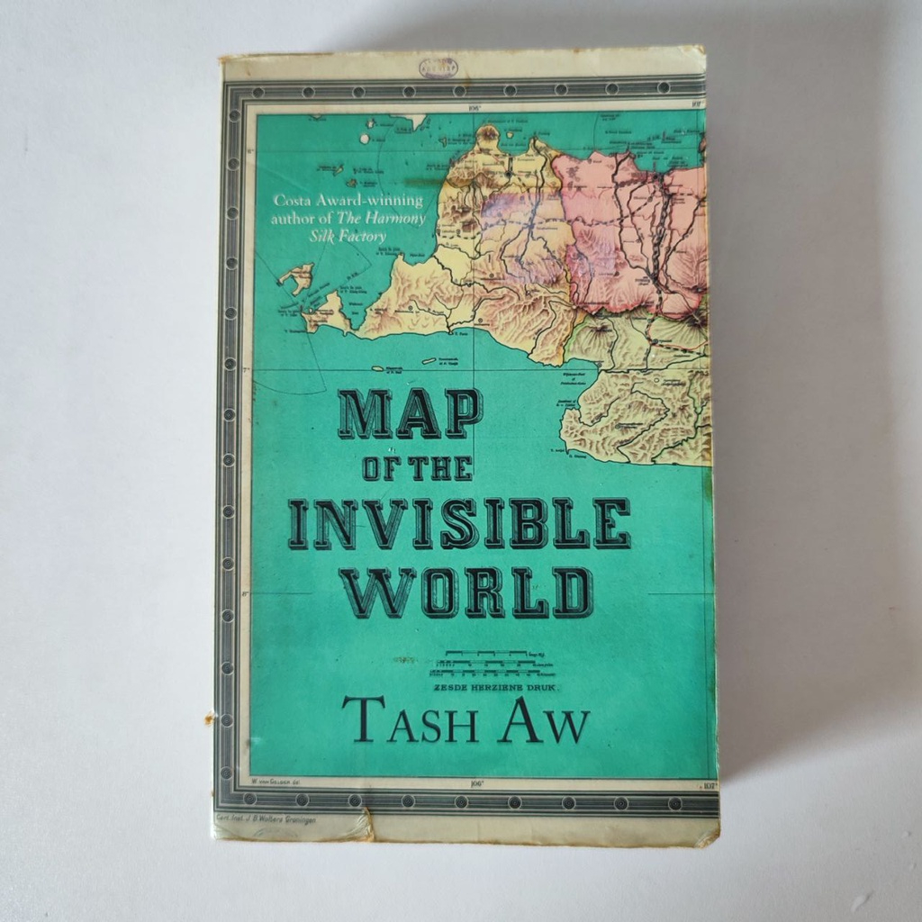 (Used, English Novel, 9.5/10) Map of the Invisible World, by Tash Aw ...
