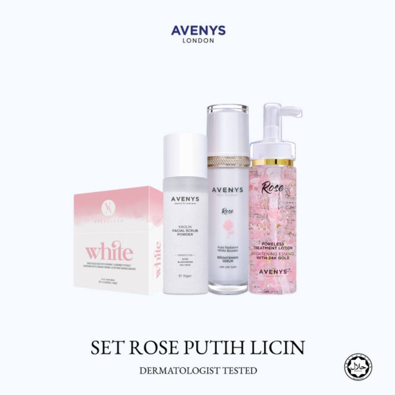 SET PUTIH LICIN AVENYS (LULUS KKM) | Shopee Malaysia