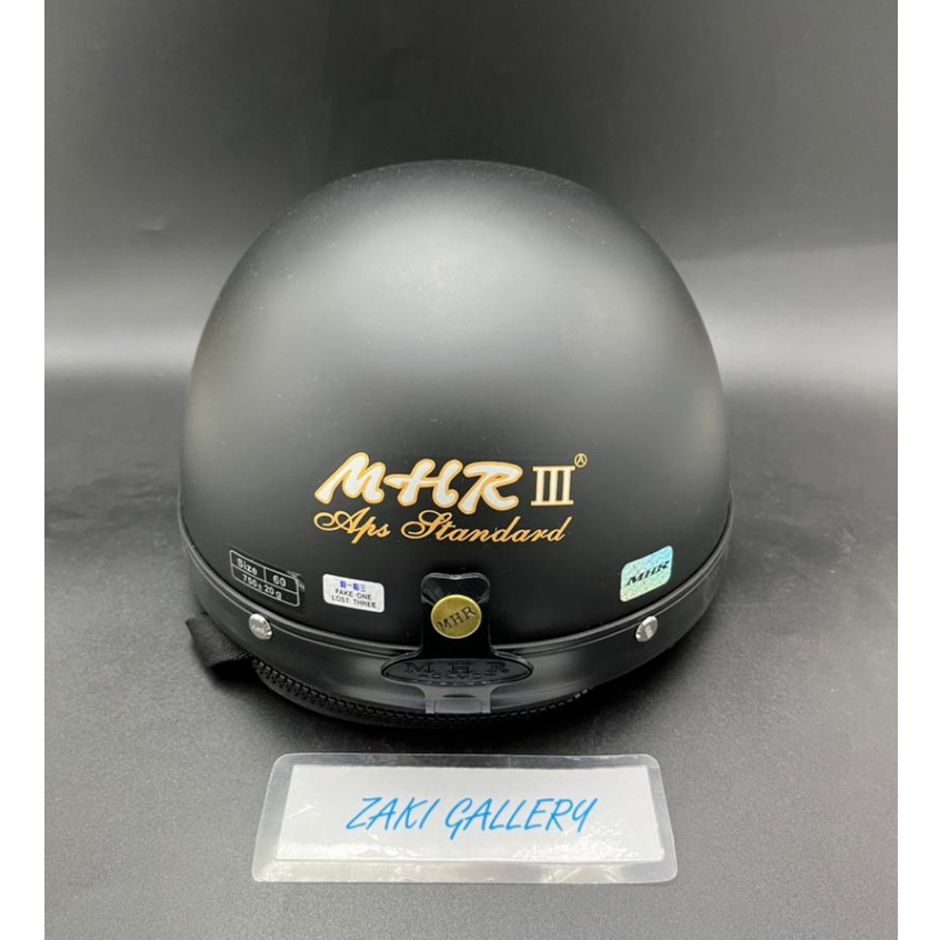 100% Original MHR Helmet Separuh 1/2 Half Cut 100% Original MHR III Steng Kura Kura Half Cut ...