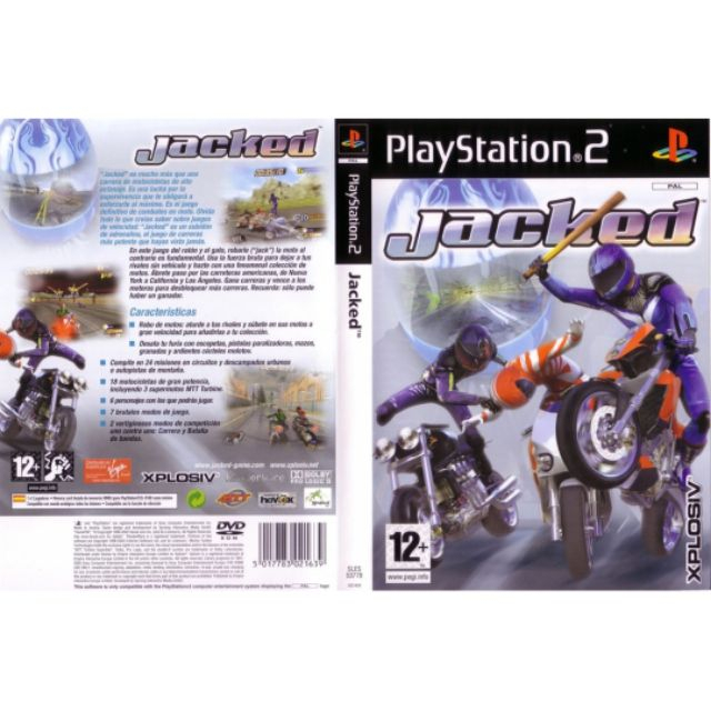 PS2 Game Jacked (GOLD DISC) | Shopee Malaysia