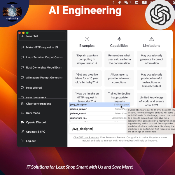 ChatGPT Desktop Application for Windows, Mac, and Linux. | Shopee Malaysia